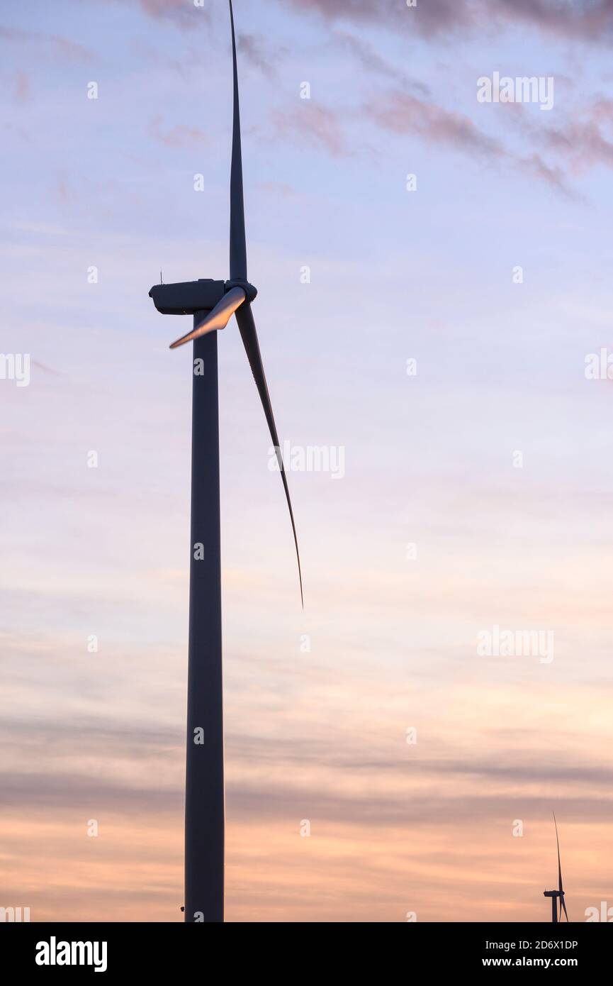 Rural wyoming wind farm hi-res stock photography and images - Alamy