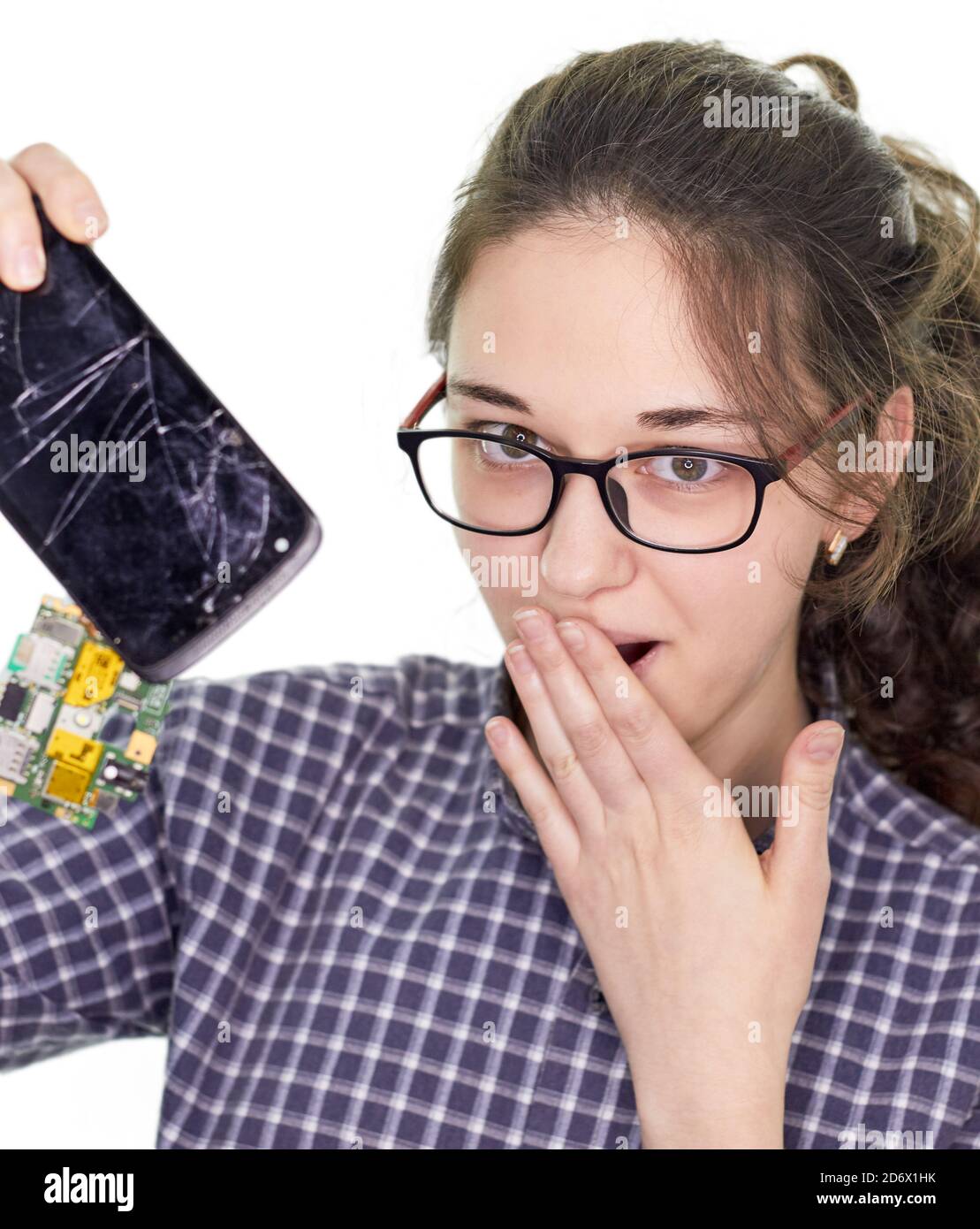 Broken object girl hi-res stock photography and images - Alamy