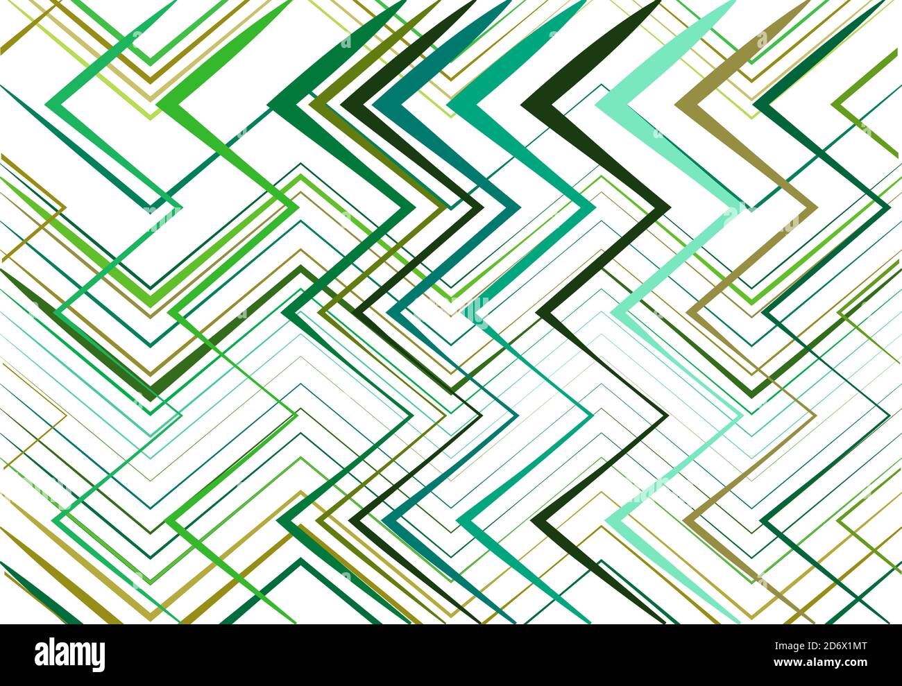 Geometric structure, network, chaotic jumble of straight, angular ...