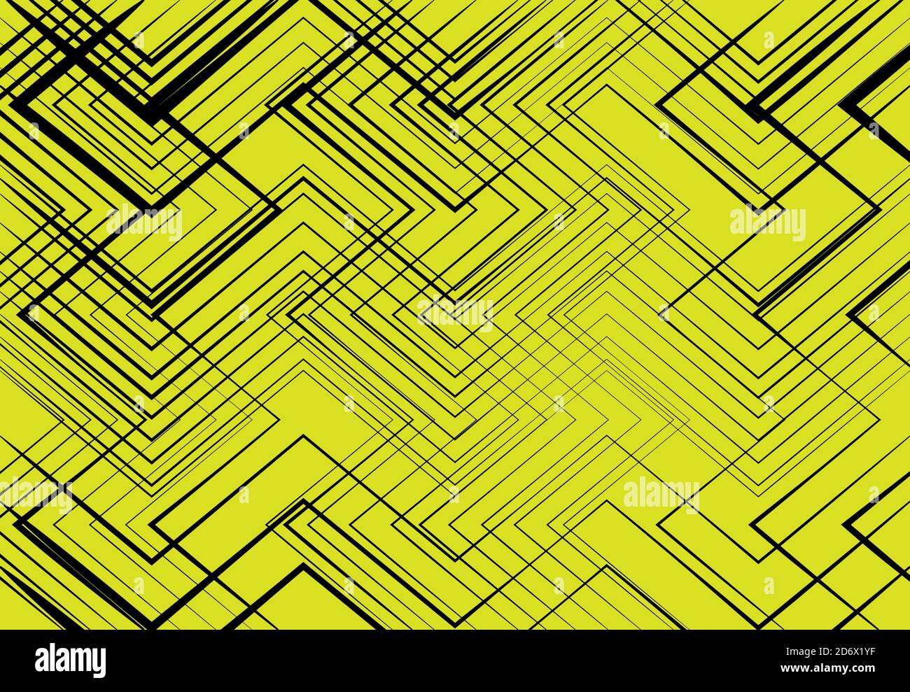 Geometric Structure Network Chaotic Jumble Of Straight Angular Intersecting Lines Abstract