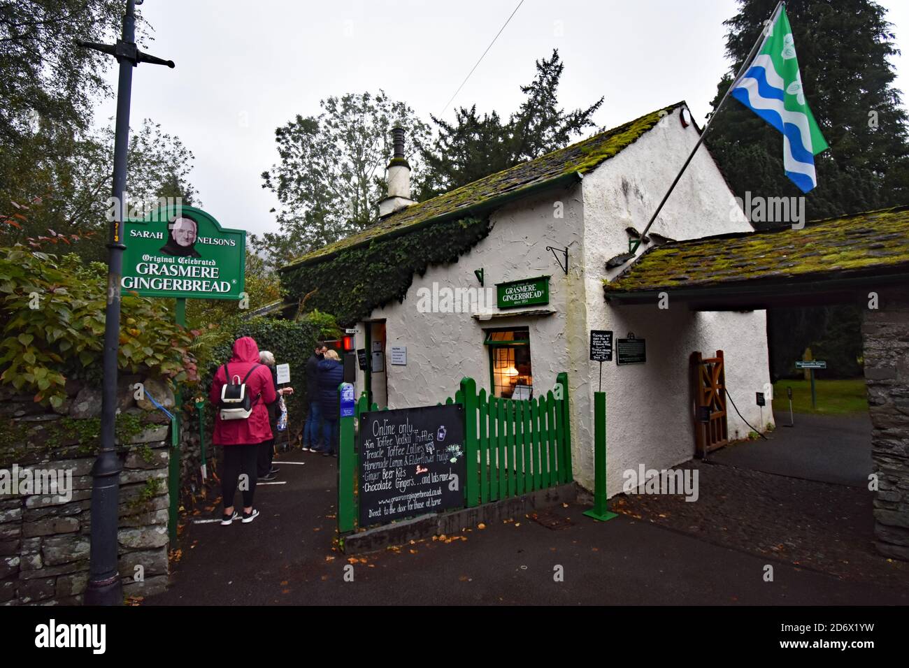Sarah Nelson's Grasmere Gingerbread shop in the Lake District National ...