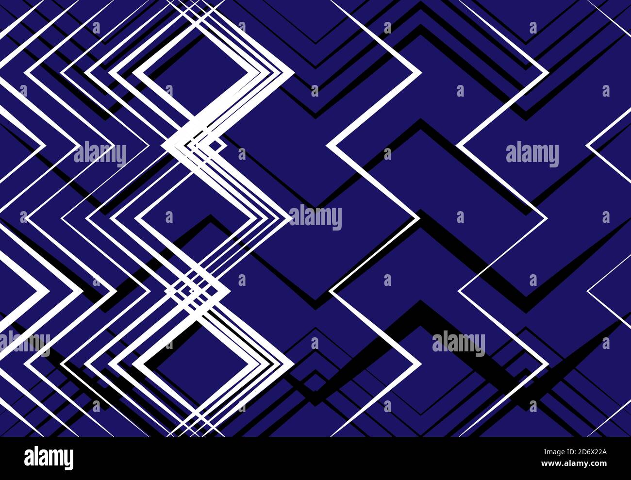 Geometric Structure Network Chaotic Jumble Of Straight Angular