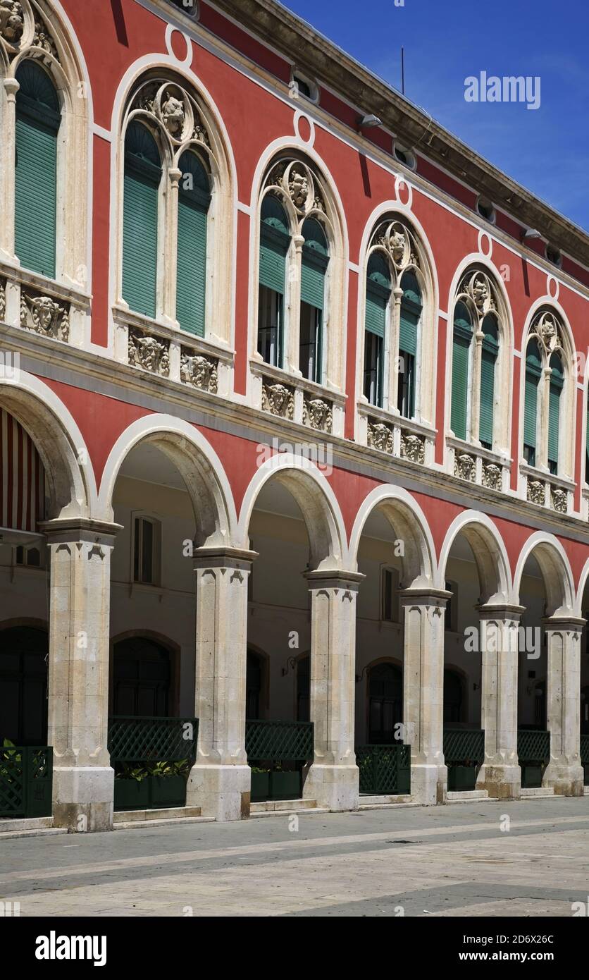 Trg Republike - Republic Square in Split. Croatia Stock Photo - Alamy