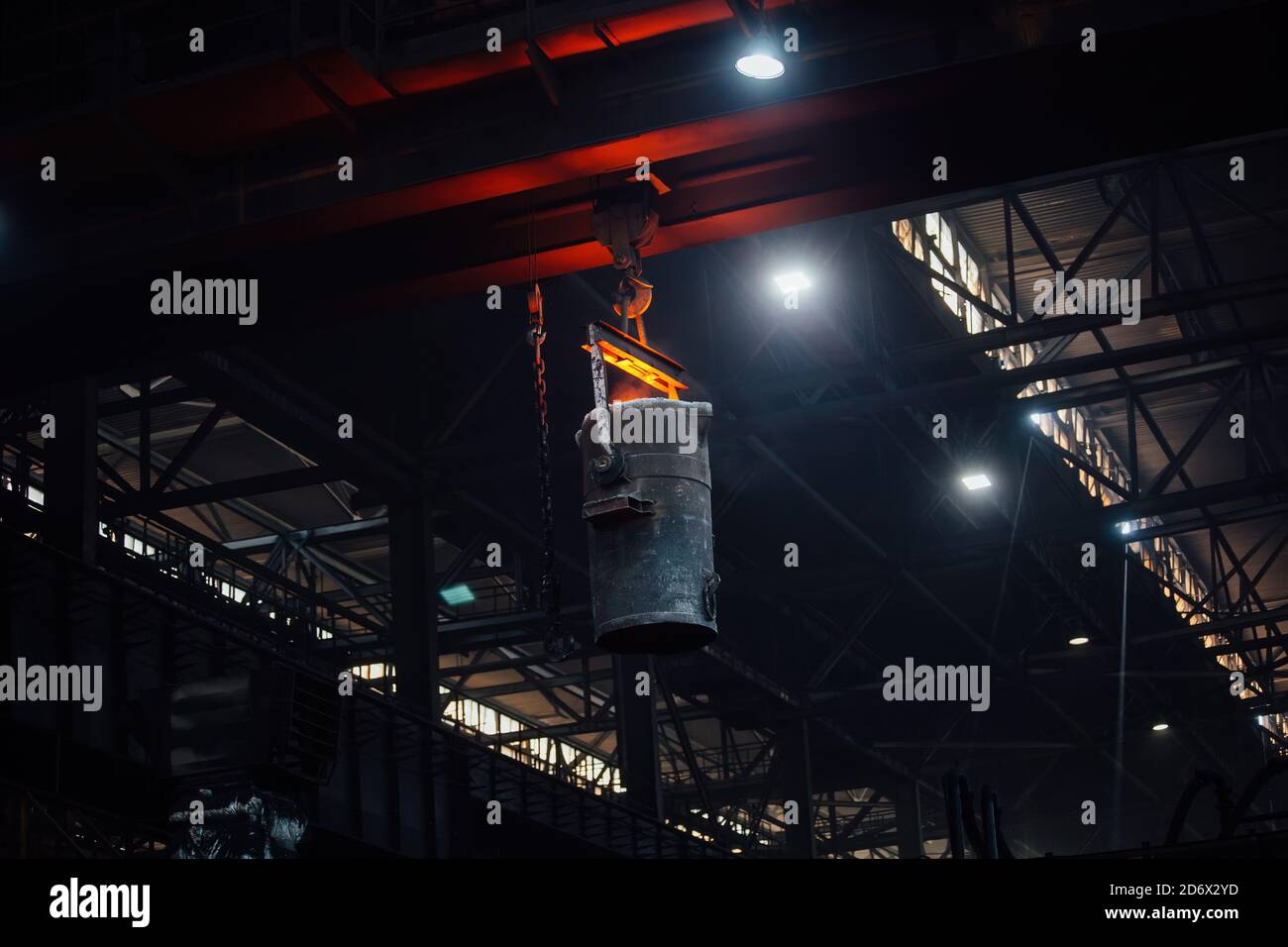 Ladle crane hi-res stock photography and images - Alamy