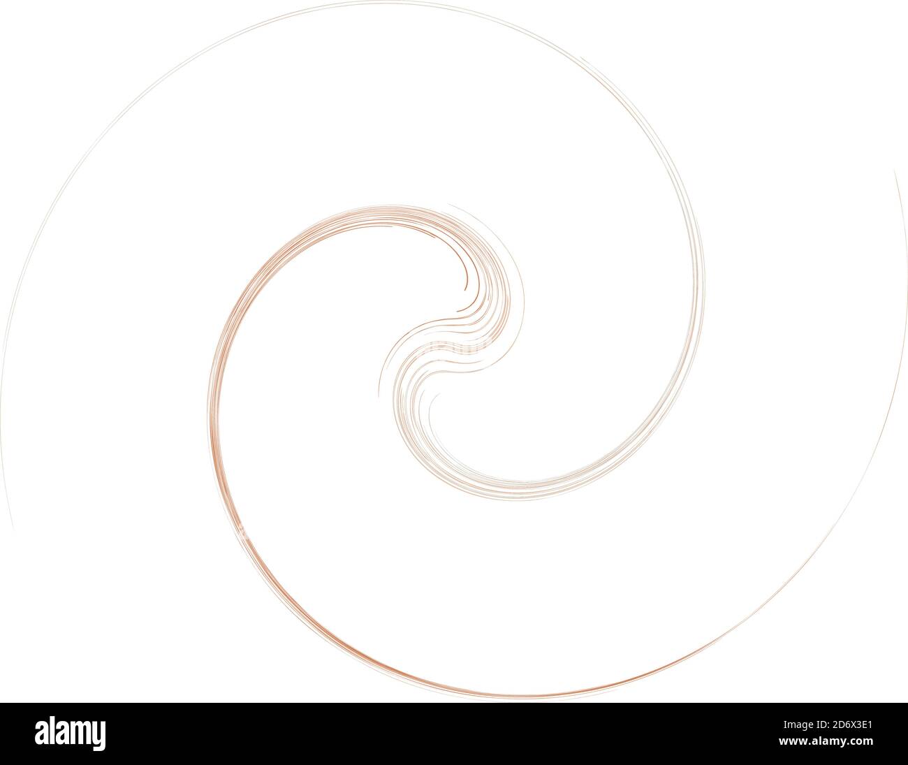 Curve rotated Volute, Helix shape. Colorful Spiral, swirl and twirl ... Curve rotated Volute, Helix shape. Colorful Spiral, swirl and twirl ...