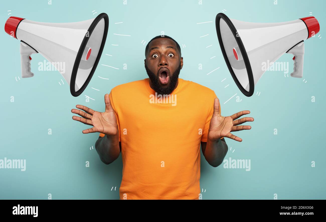 Emotional speaker hi-res stock photography and images - Alamy