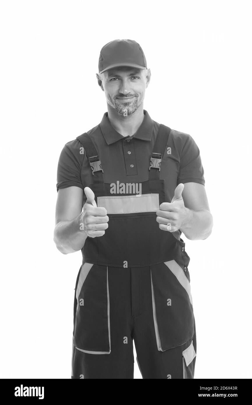 Handyman around the house Black and White Stock Photos & Images - Alamy