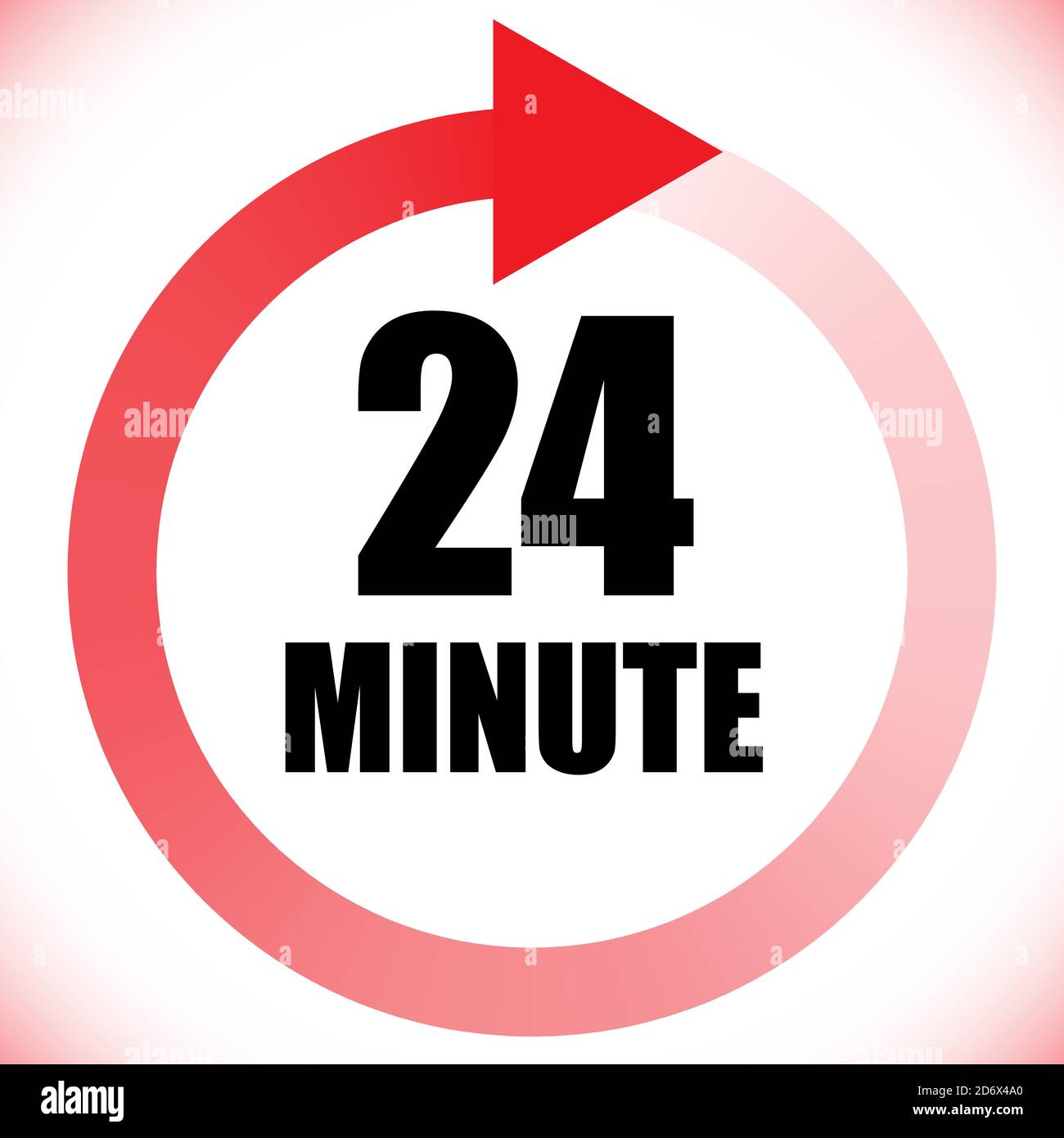 Numbers, numerals dial illustration. Time, duration and schedule ...