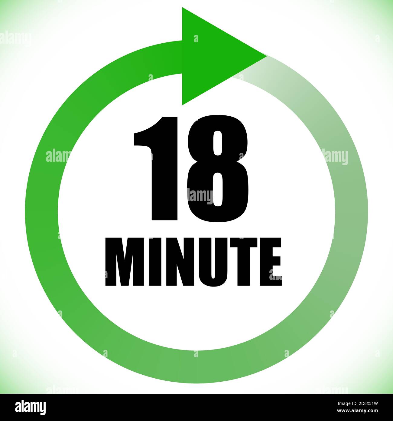 Numbers, numerals dial illustration. Time, duration and schedule ...