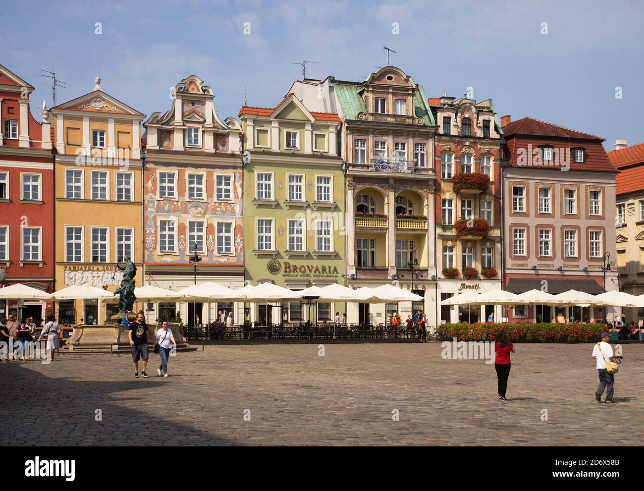 Old Market square in Poznan. Poland Stock Photo - Alamy