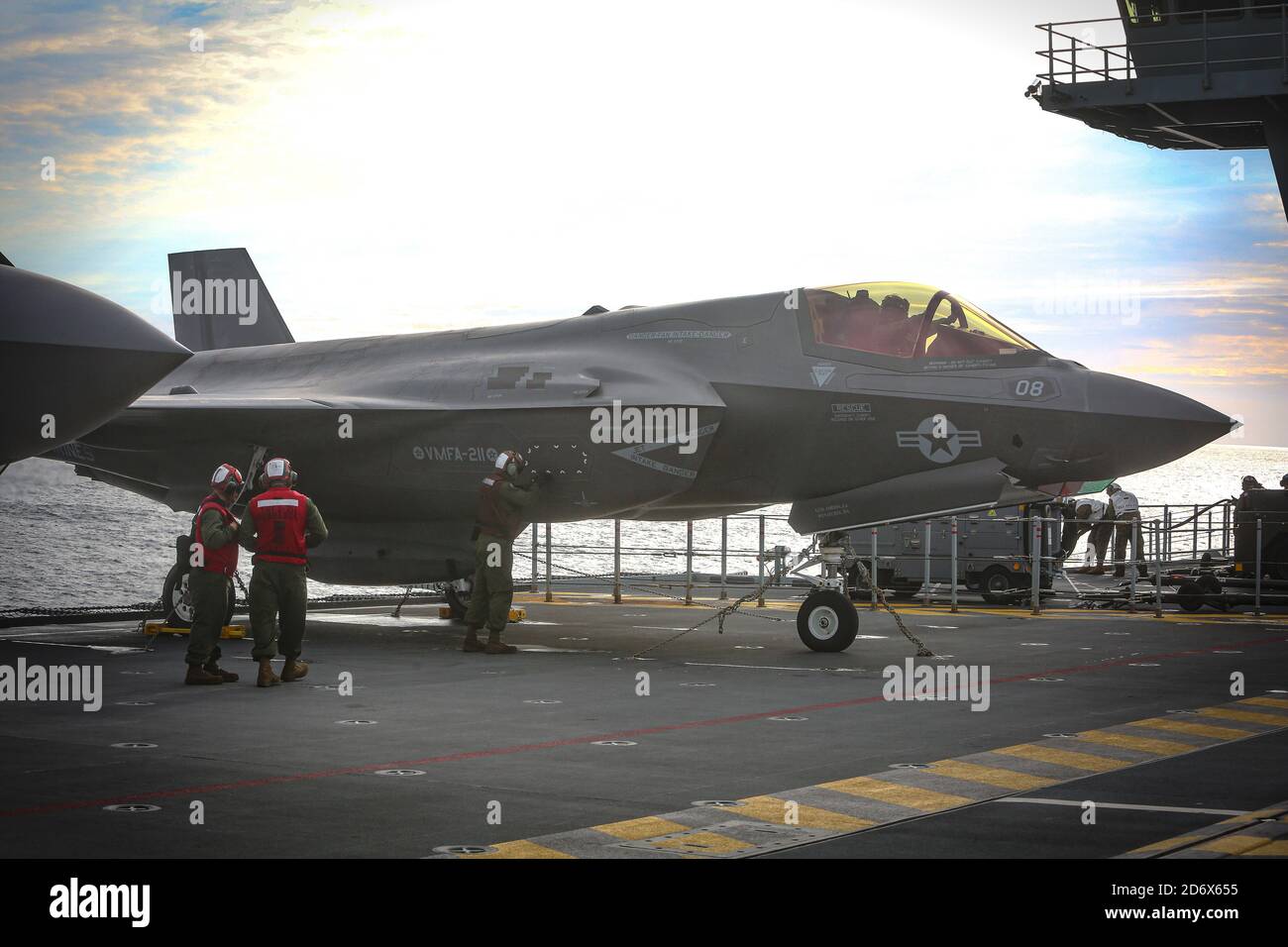 LtCol Joseph Freshour, the commanding officer of Marine Fighter Attack ...