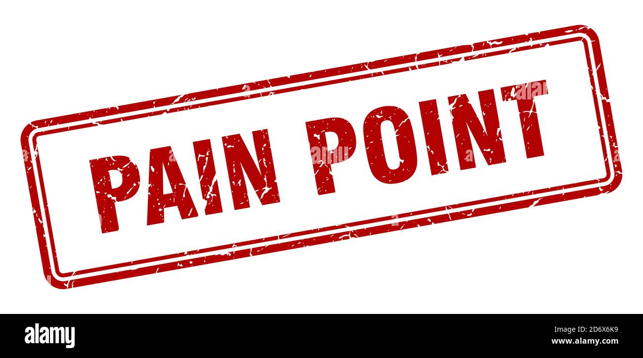 Pain point stamp sign seal hi-res stock photography and images - Alamy
