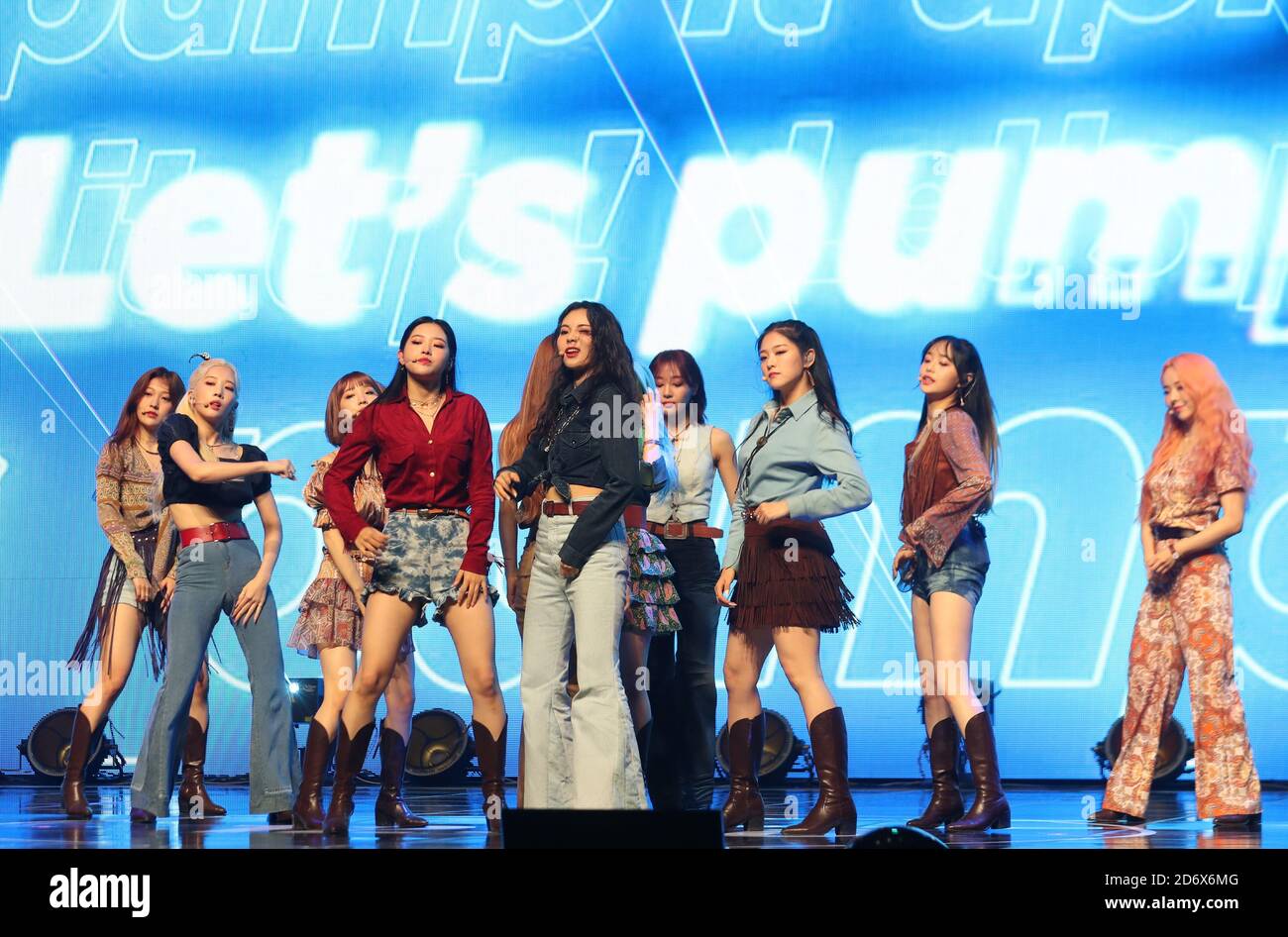 20th Oct, 2020. S. Korean girl group Loona South Korean girl group ...