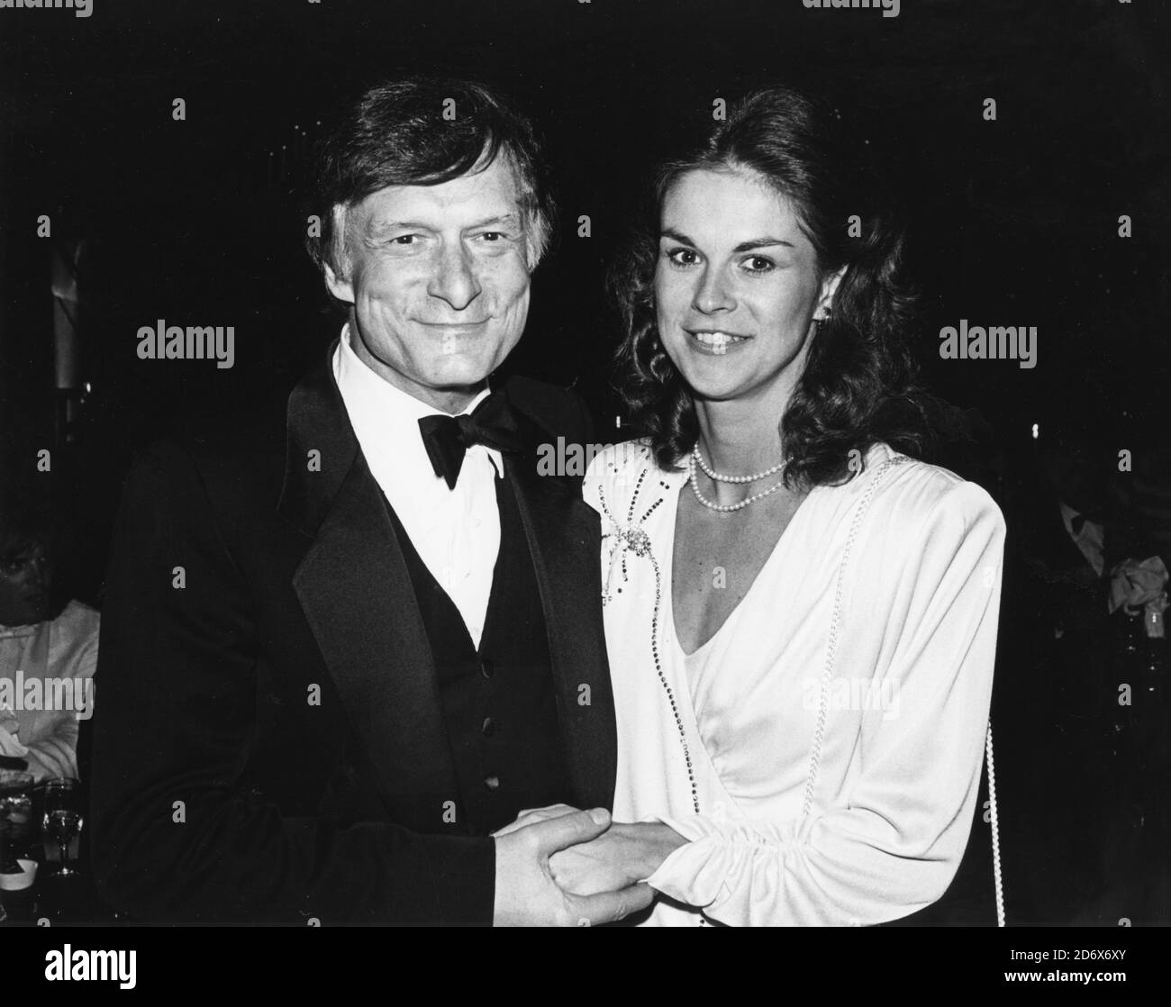 Los Angeles.CA.USA. LIBRARY. Hugh Hefner and Christy Hefner (daughter ...