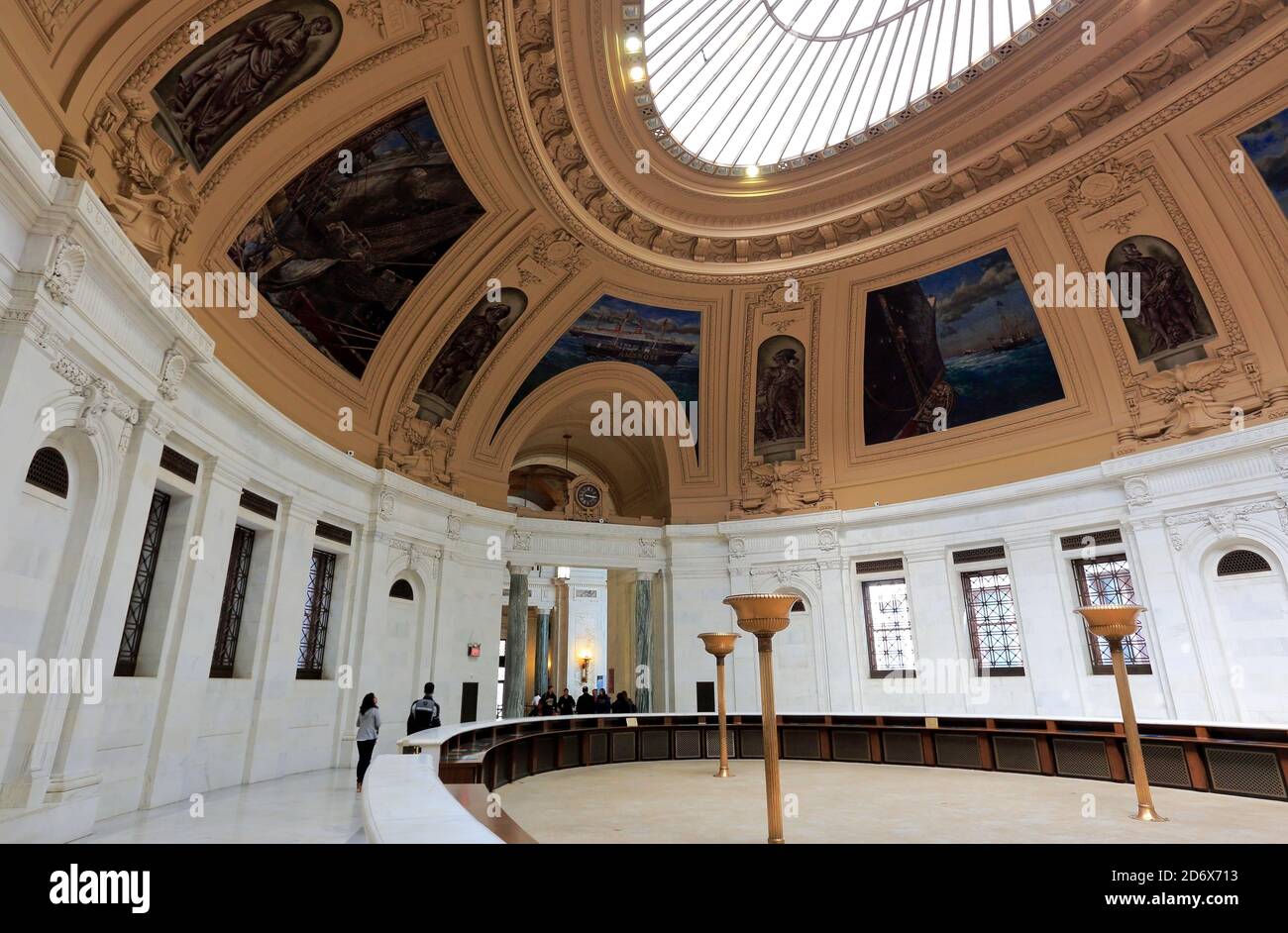 The rotunda of National Museum of the American Indian formerly ...