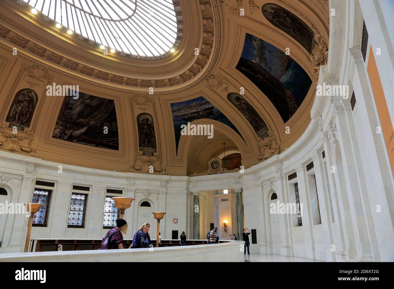 The rotunda of National Museum of the American Indian formerly ...