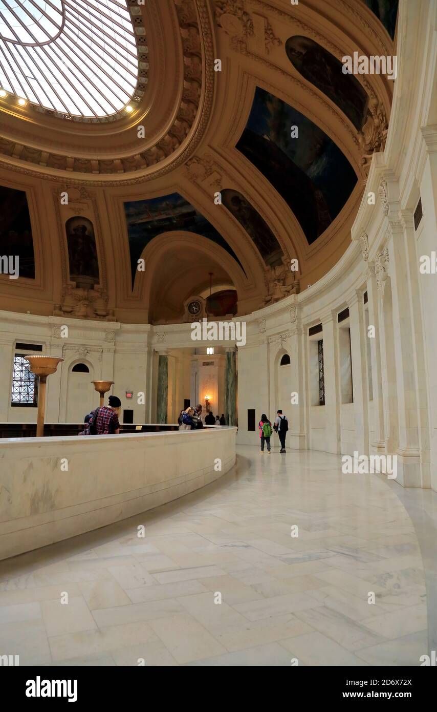 The rotunda of National Museum of the American Indian formerly ...