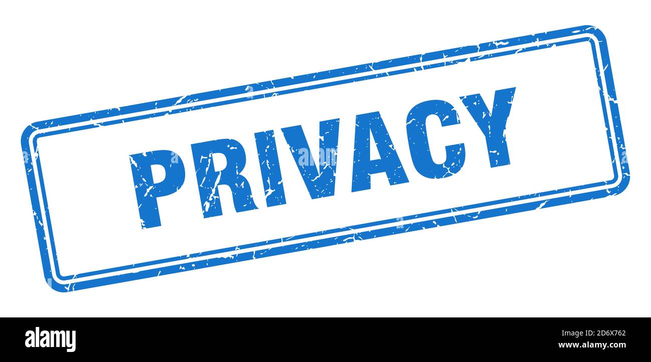 privacy stamp. square grunge sign isolated on white background Stock ...