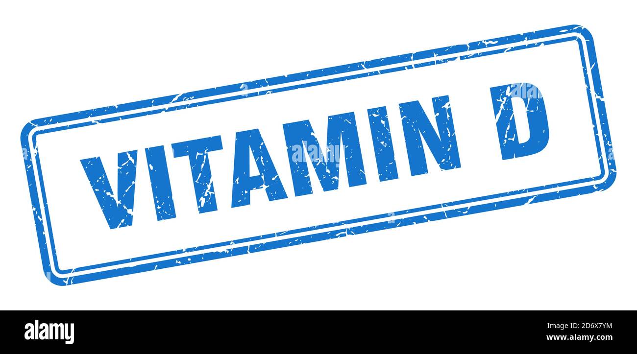 vitamin d stamp. square grunge sign isolated on white background Stock ...
