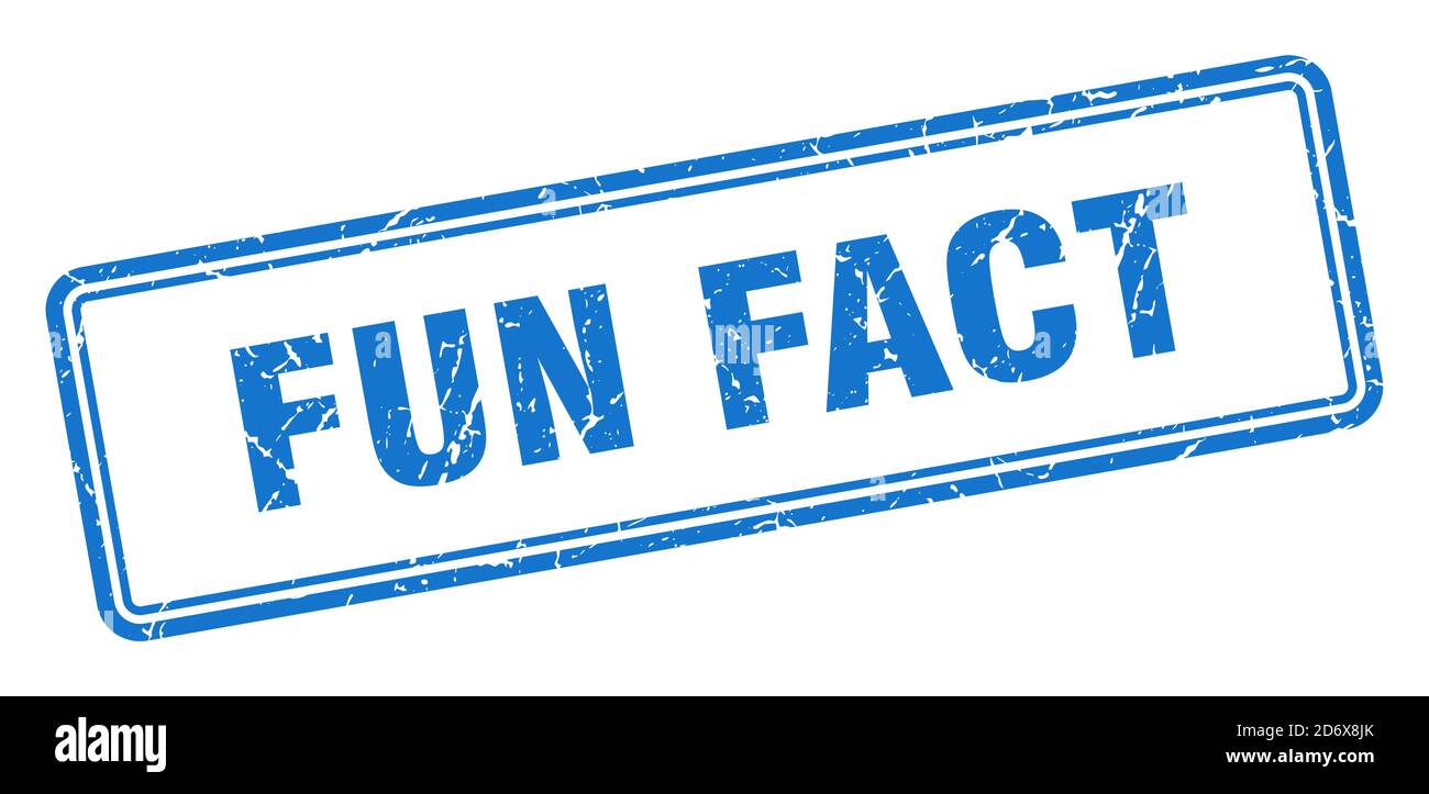 fun fact stamp. square grunge sign isolated on white background Stock ...