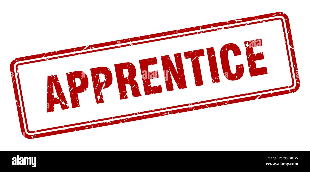 apprentice stamp. square grunge sign isolated on white background Stock Vector Image & Art - Alamy