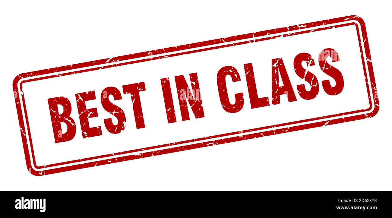 best in class stamp. square grunge sign isolated on white background ...