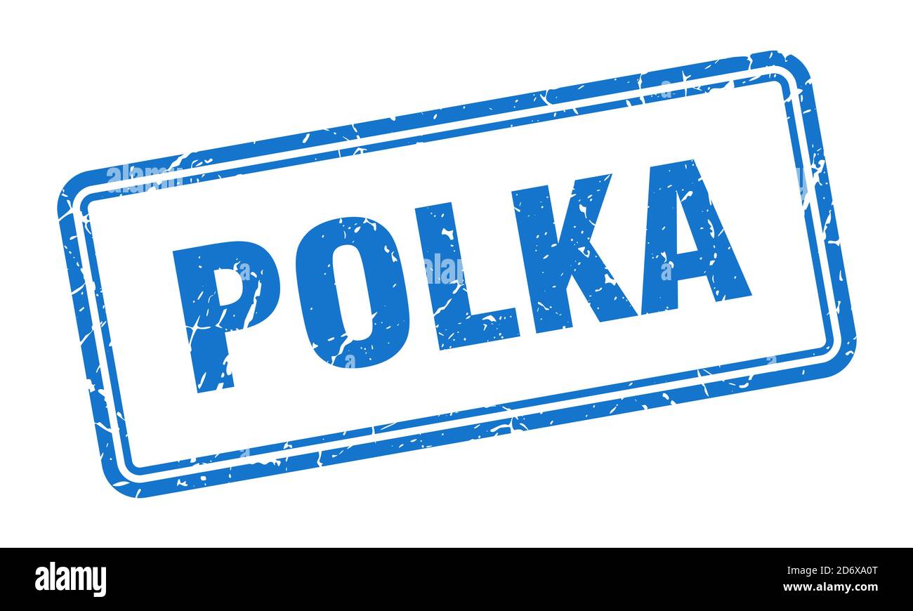 polka stamp. square grunge sign isolated on white background Stock Vector Image & Art - Alamy