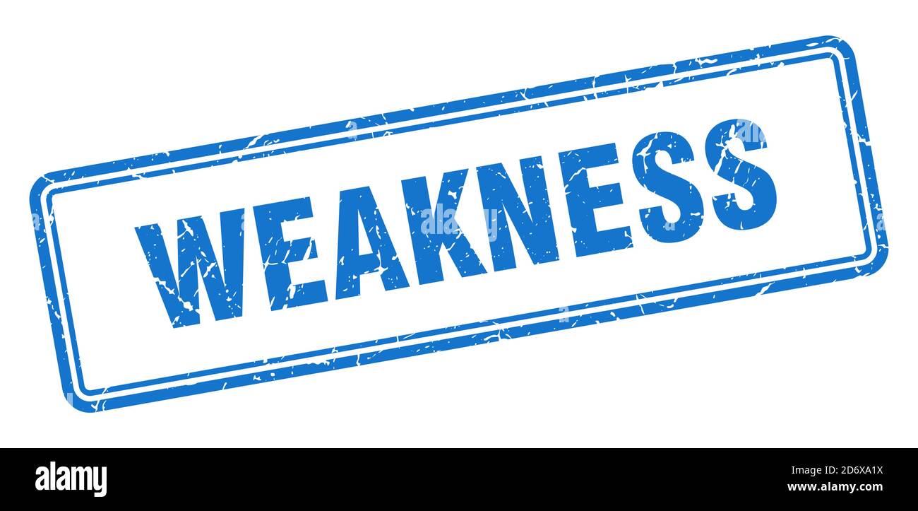 Weakness stamp Stock Vector Images - Alamy