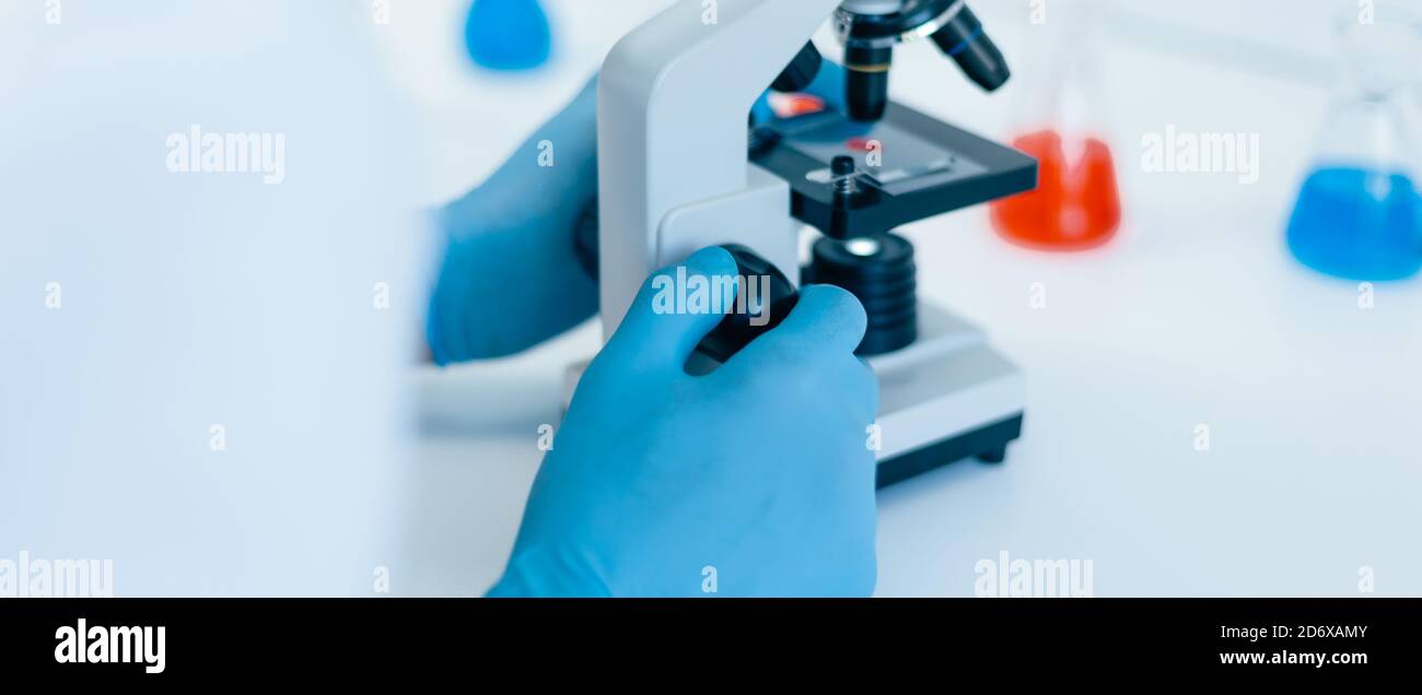 Setting up experiment hi-res stock photography and images - Alamy