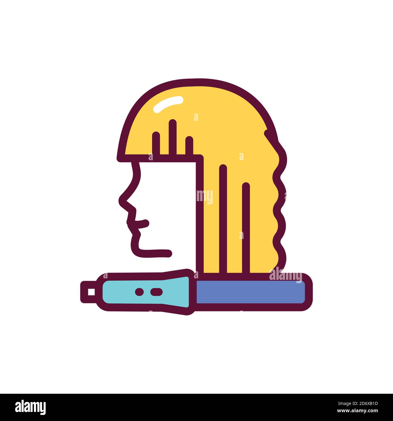 Curling pictogram hi-res stock photography and images - Alamy