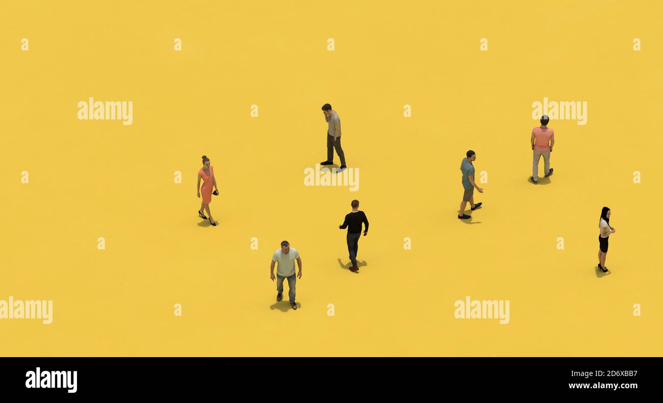 Physical Distancing, Social Distance Stock Photo - Alamy