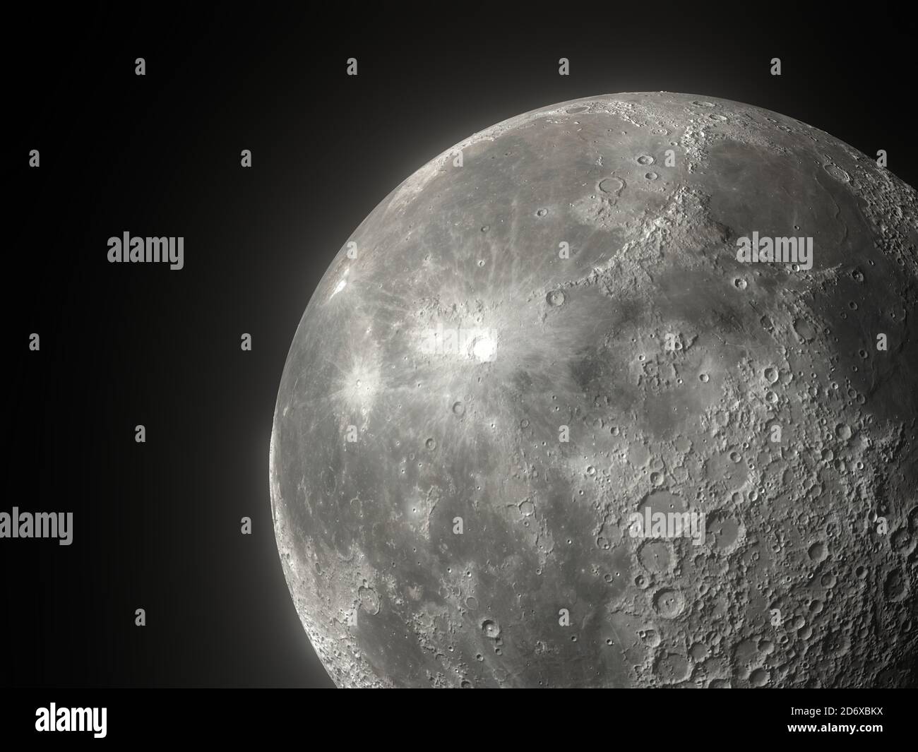 Close up clear full moon hi-res stock photography and images - Alamy