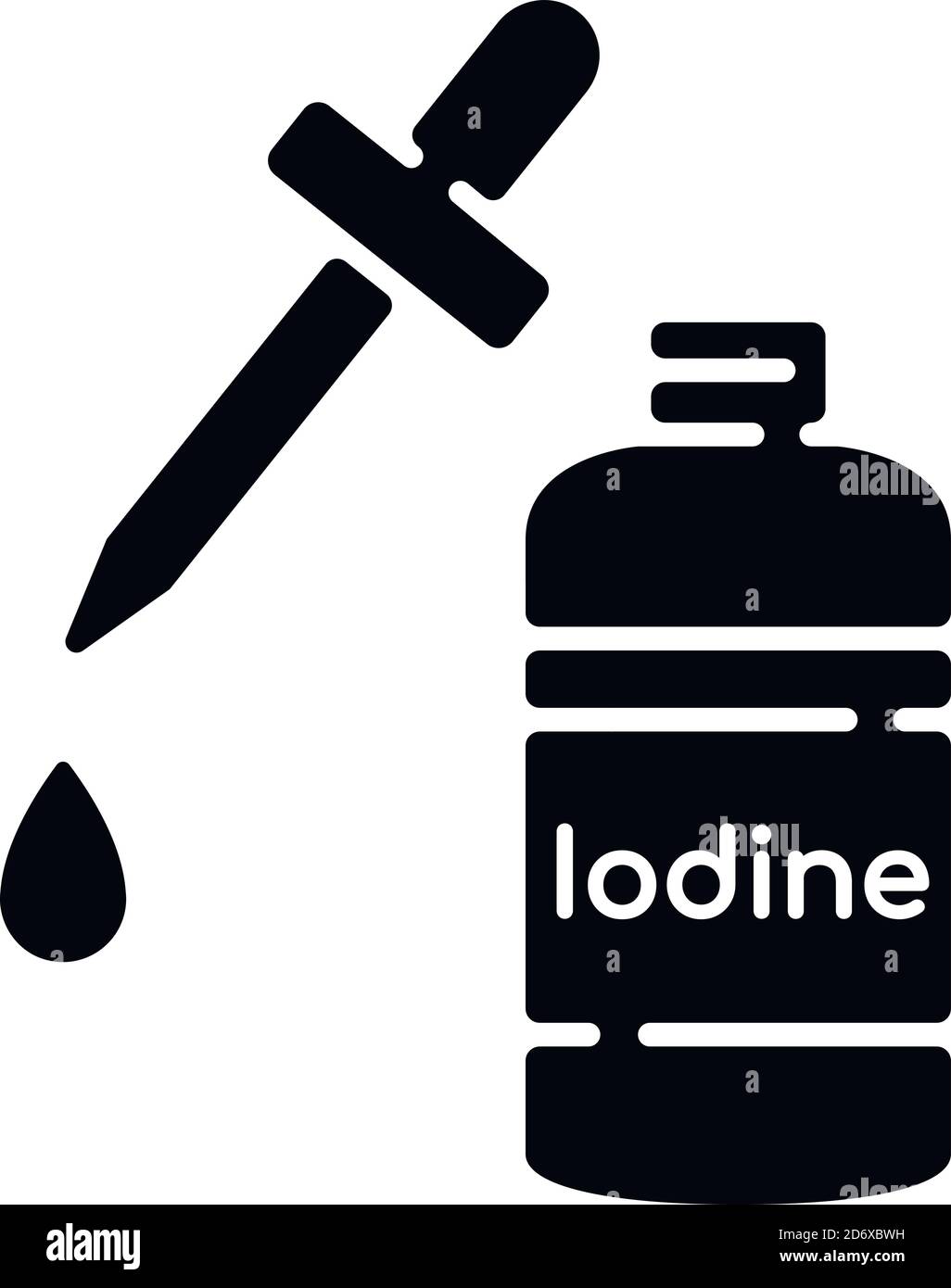 Solid iodine Stock Vector Images - Alamy