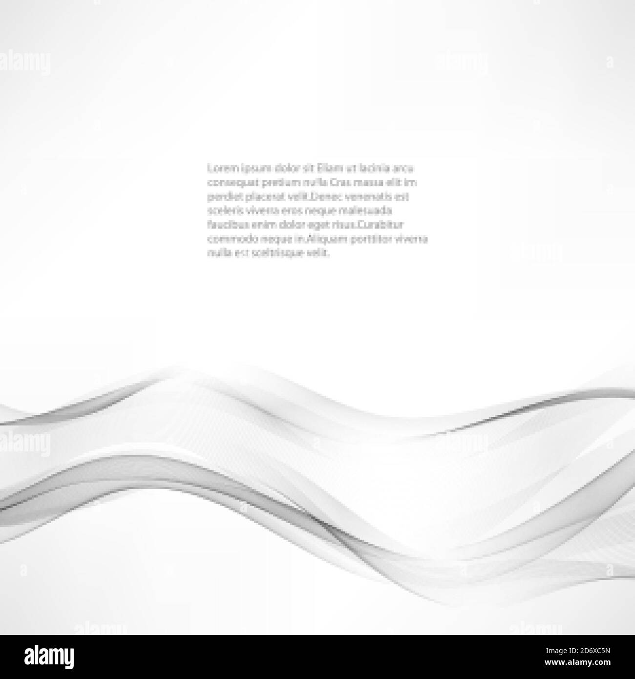 Abstract gray wave background Gray wave flow Stock Vector Image & Art ...