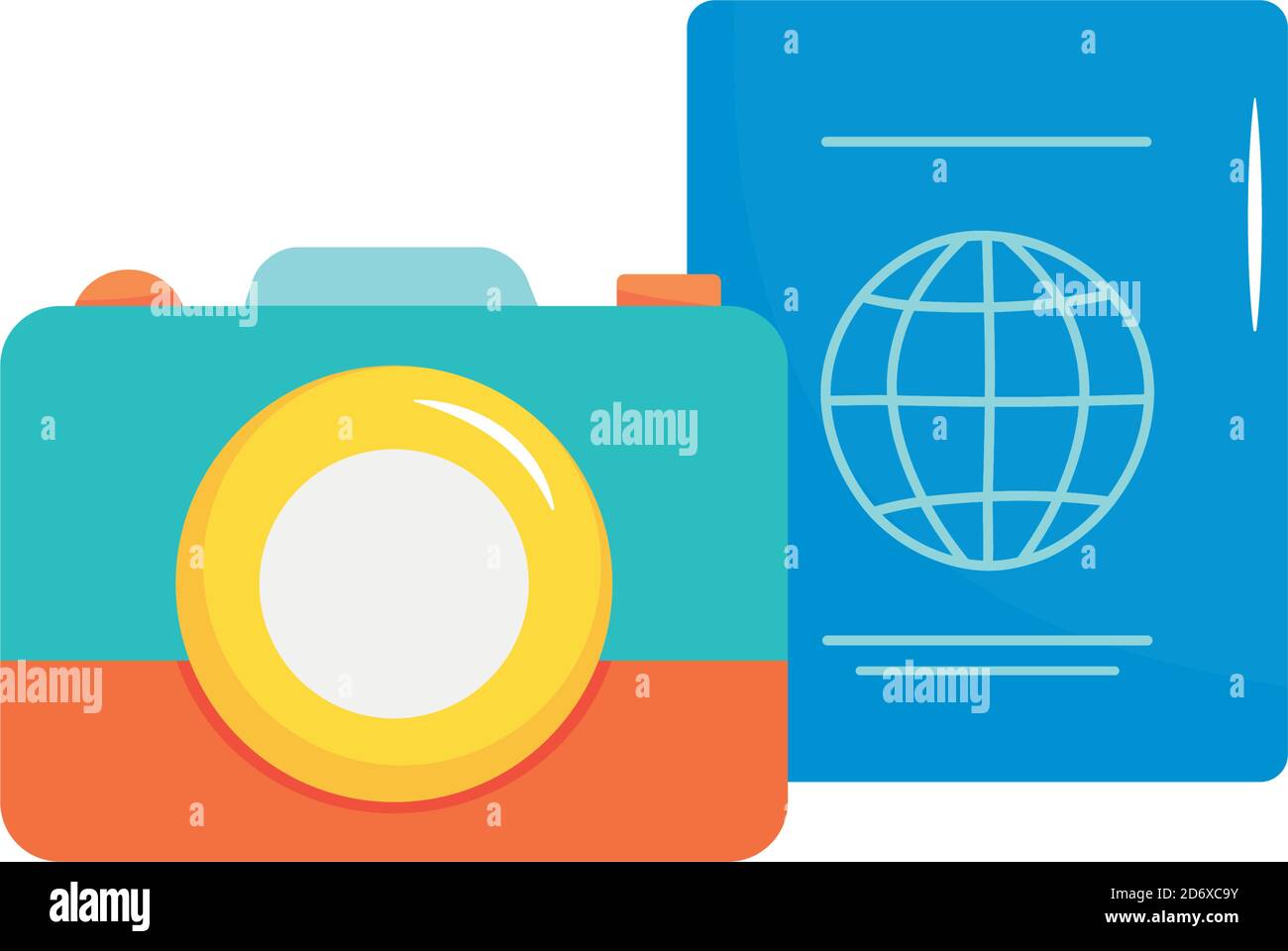 Old passport picture Stock Vector Images - Alamy