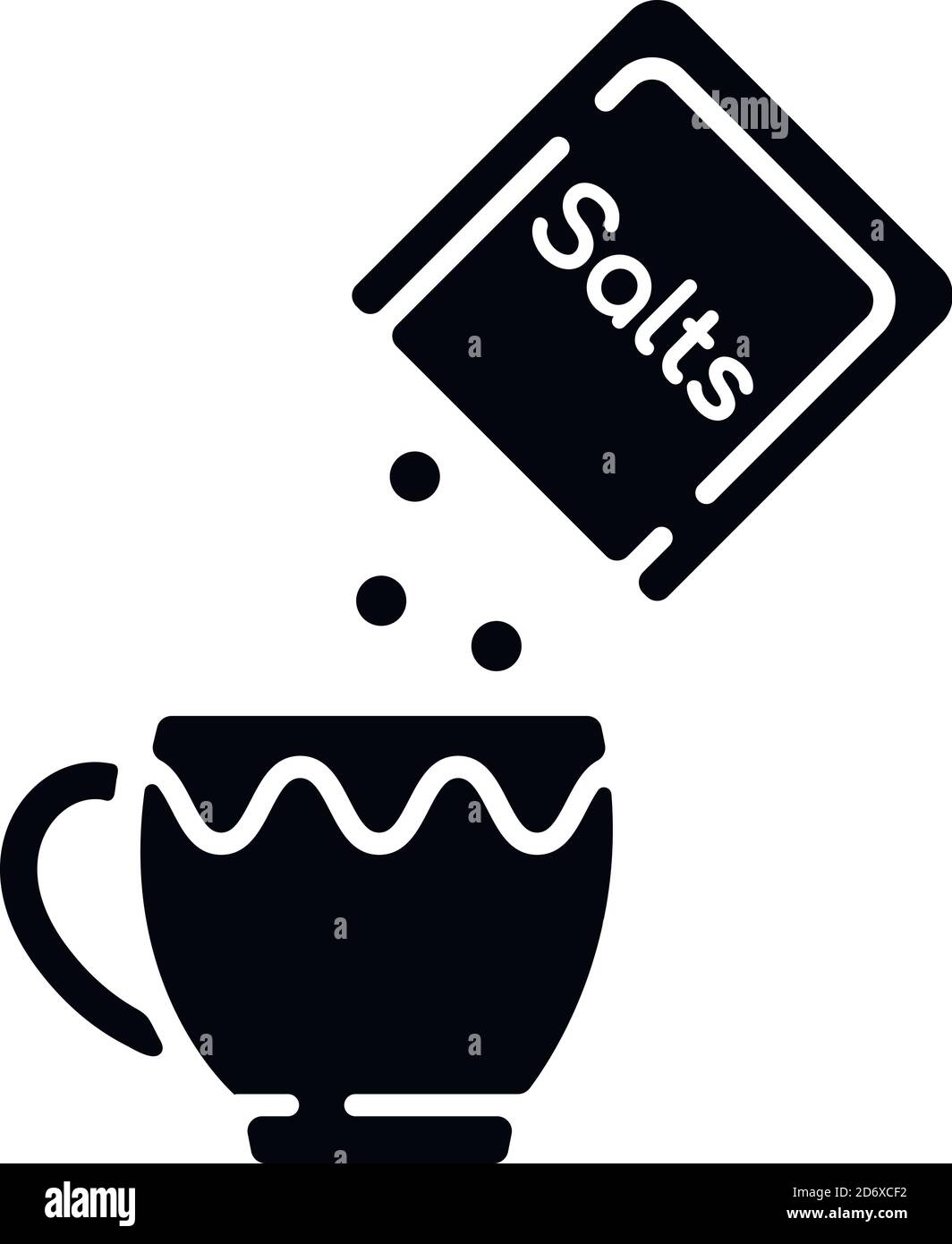 Oral rehydration salts black glyph icon Stock Vector Image & Art - Alamy