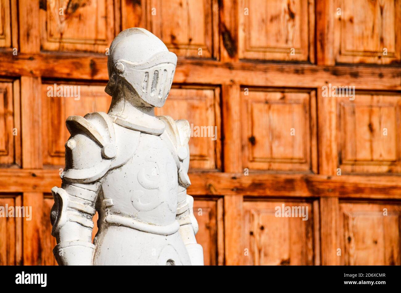 Statue of a Medieval Knight Stock Photo - Alamy