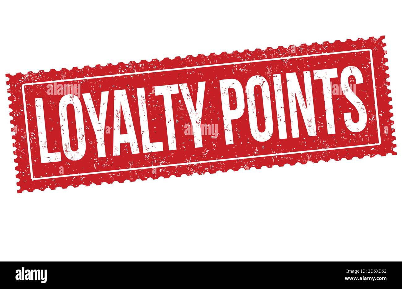 Loyalty points grunge rubber stamp on white background, vector ...