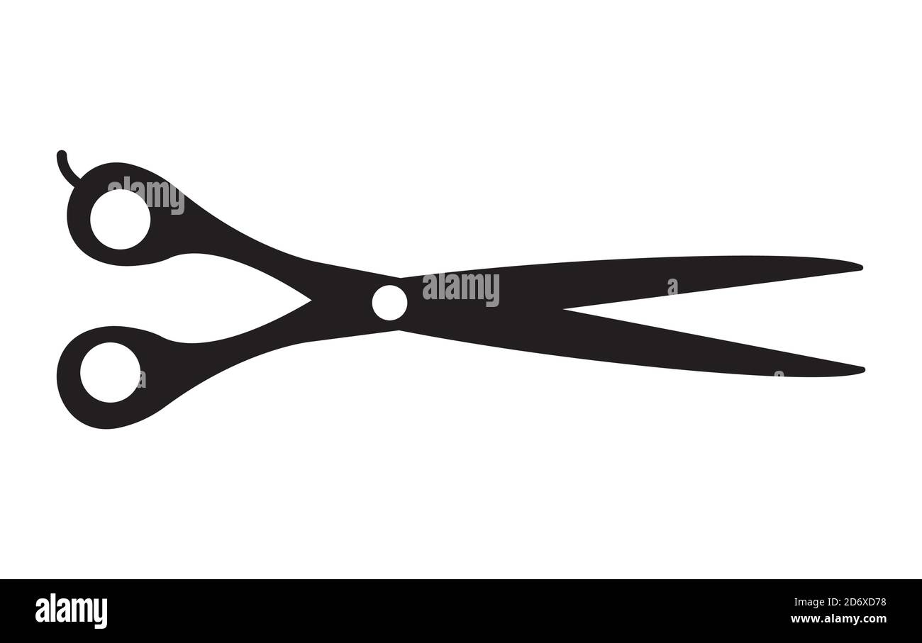 Scissor vector illustration isolated on white background Stock Vector ...