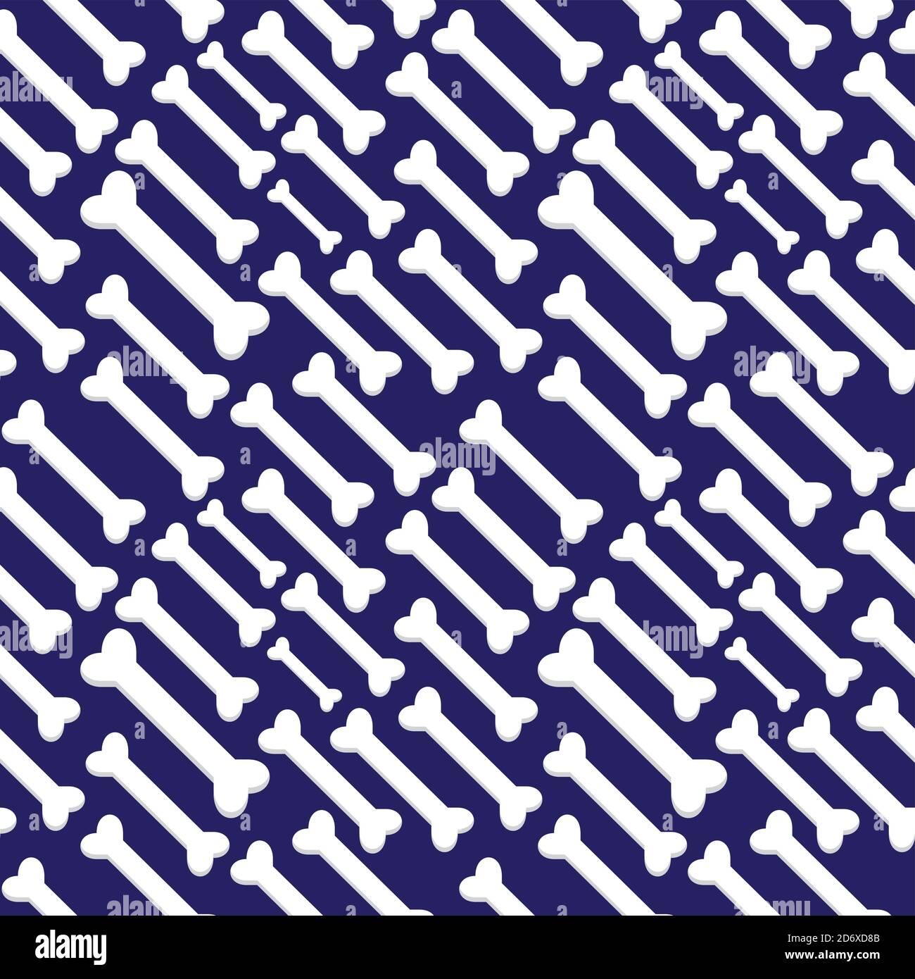 Bones cartoon vector stock illustration. Seamless pattern design ...