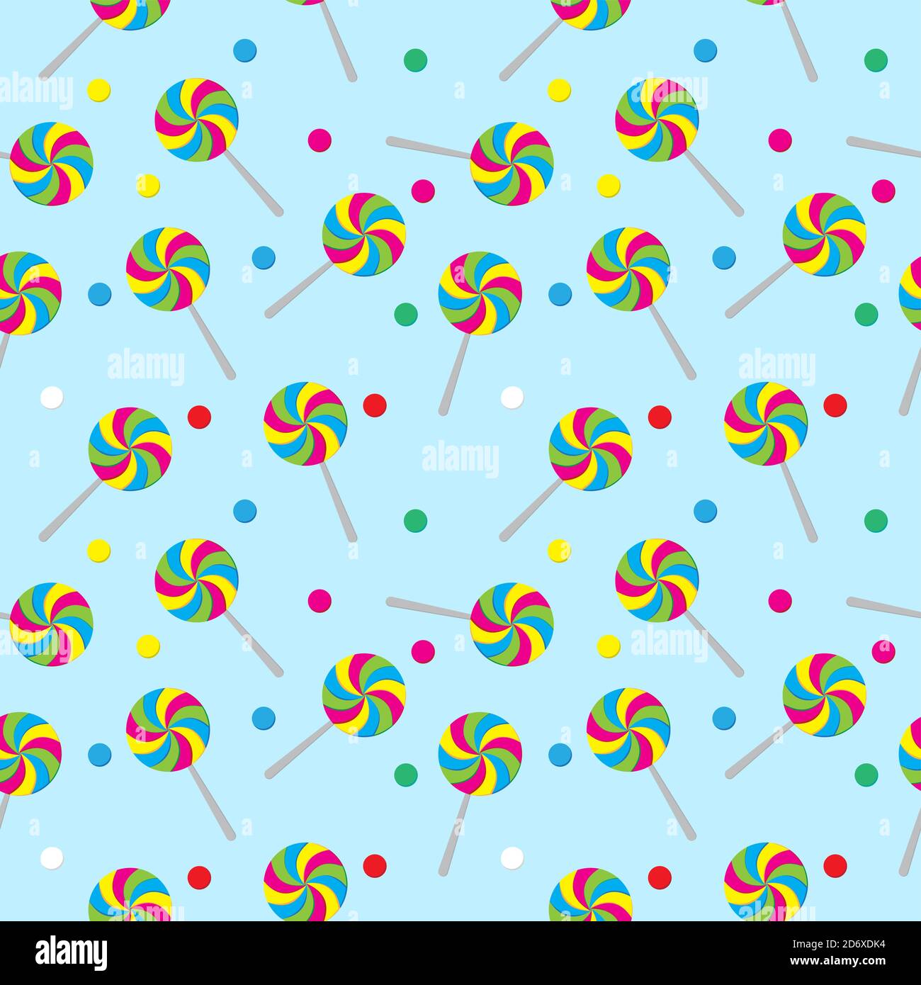 Rainbow lollipop Stock Vector Images - Alamy