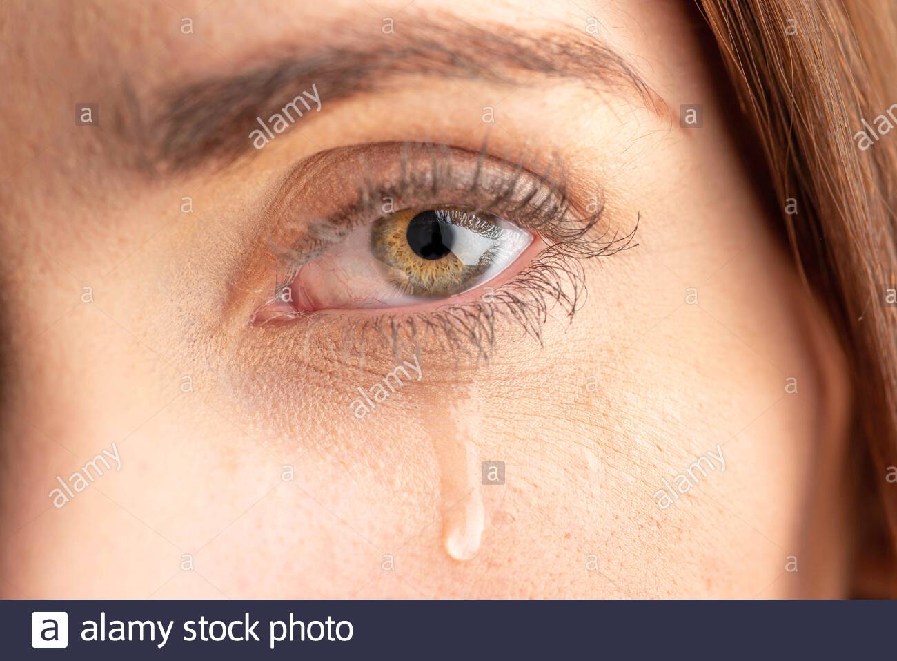 Iris Eye Close Up Tear High Resolution Stock Photography and Images - Alamy