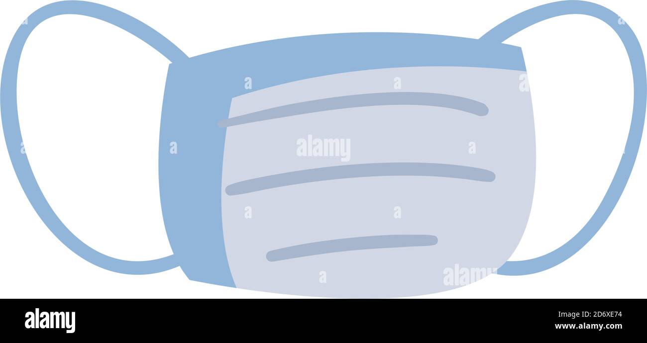 mask flat style icon design of Medical care health emergency aid exam ...