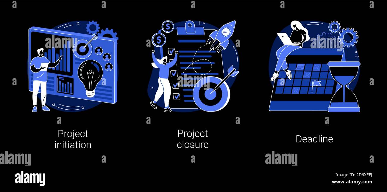 Project Lifecycle Abstract Concept Vector Illustrations Stock Vector Image And Art Alamy