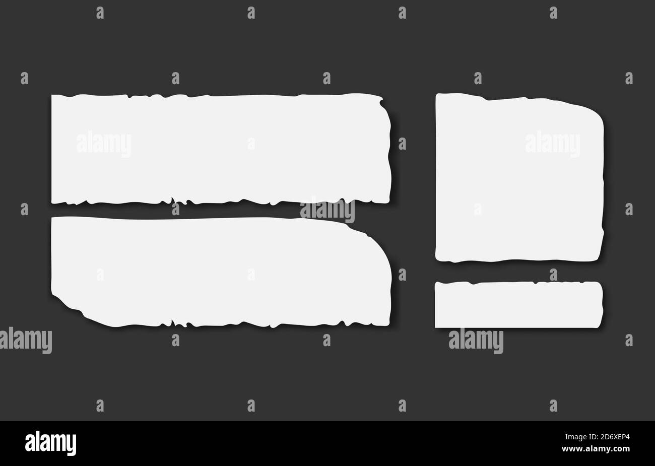 Torn papers tape Stock Vector Images - Alamy