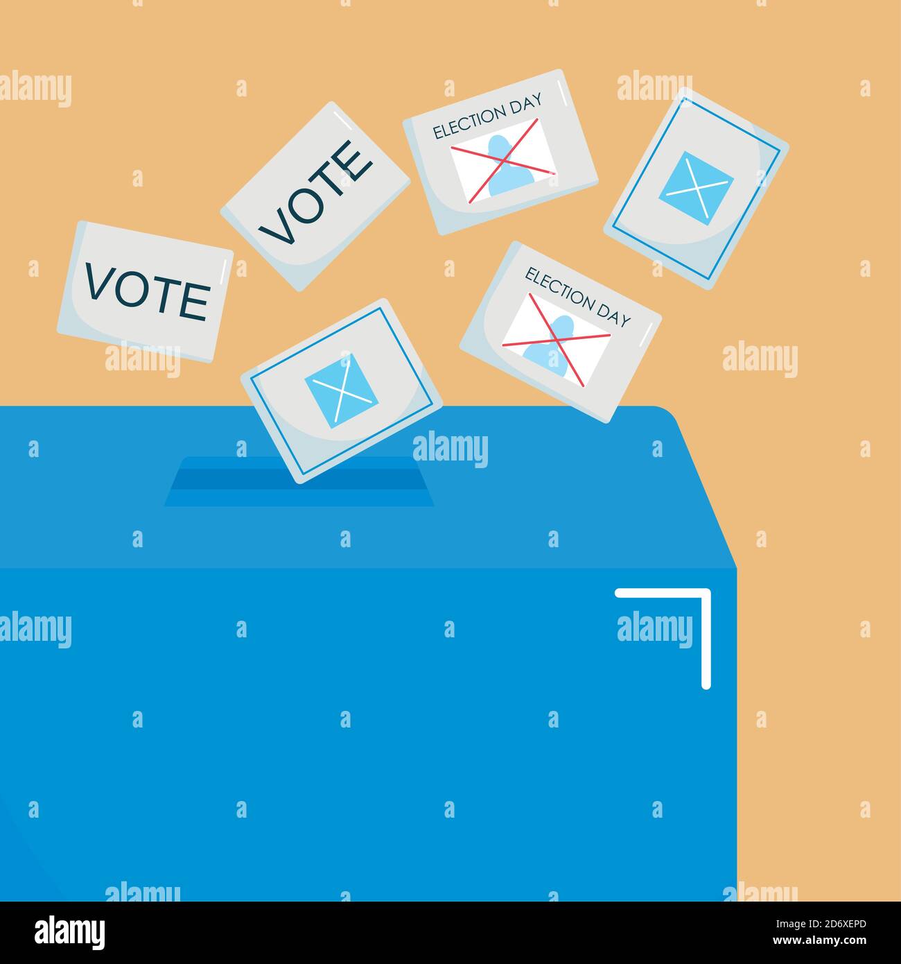 Ballot papers Stock Vector Images - Alamy