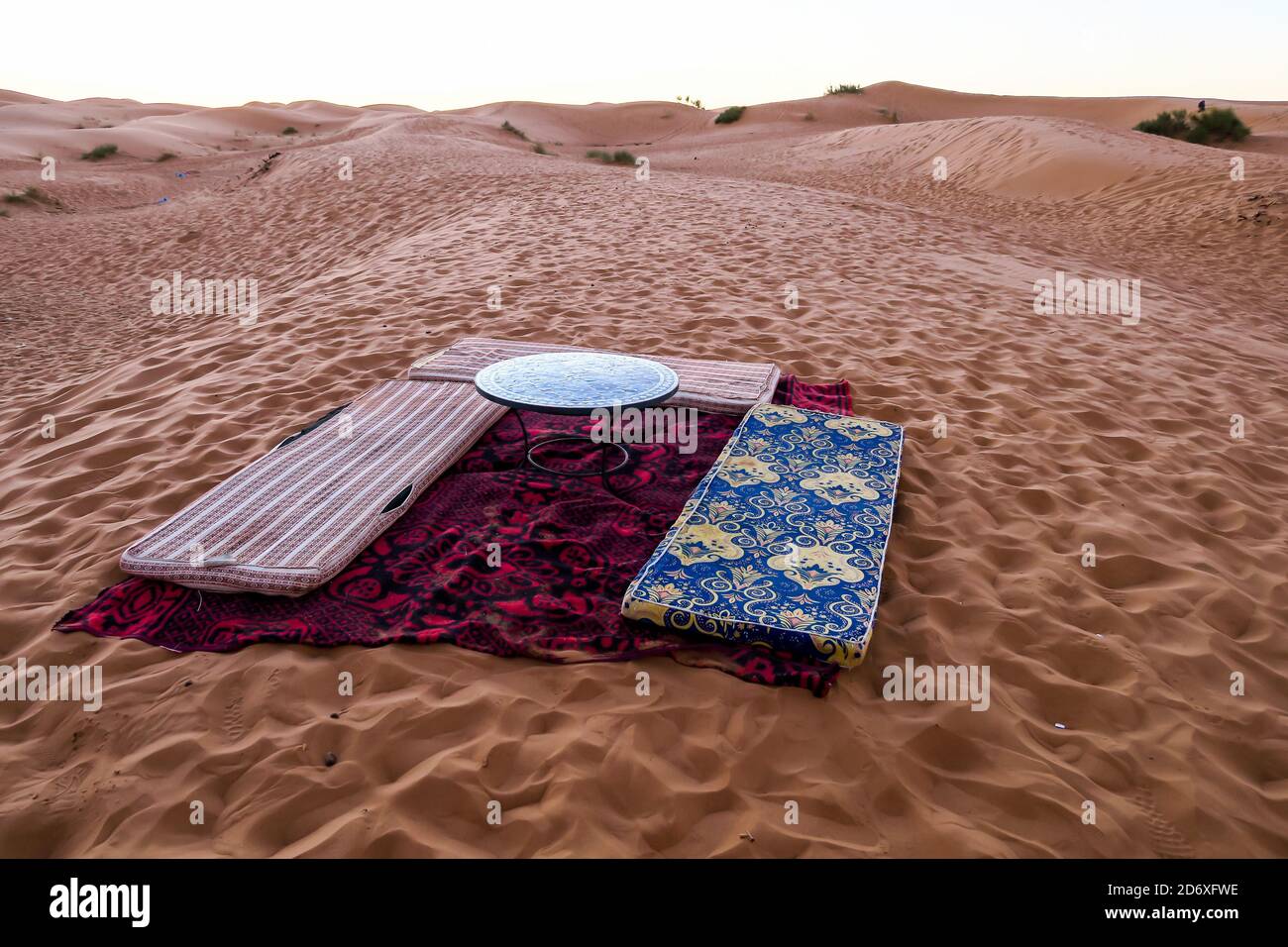 landscape in sahara desert, photo as background Stock Photo - Alamy