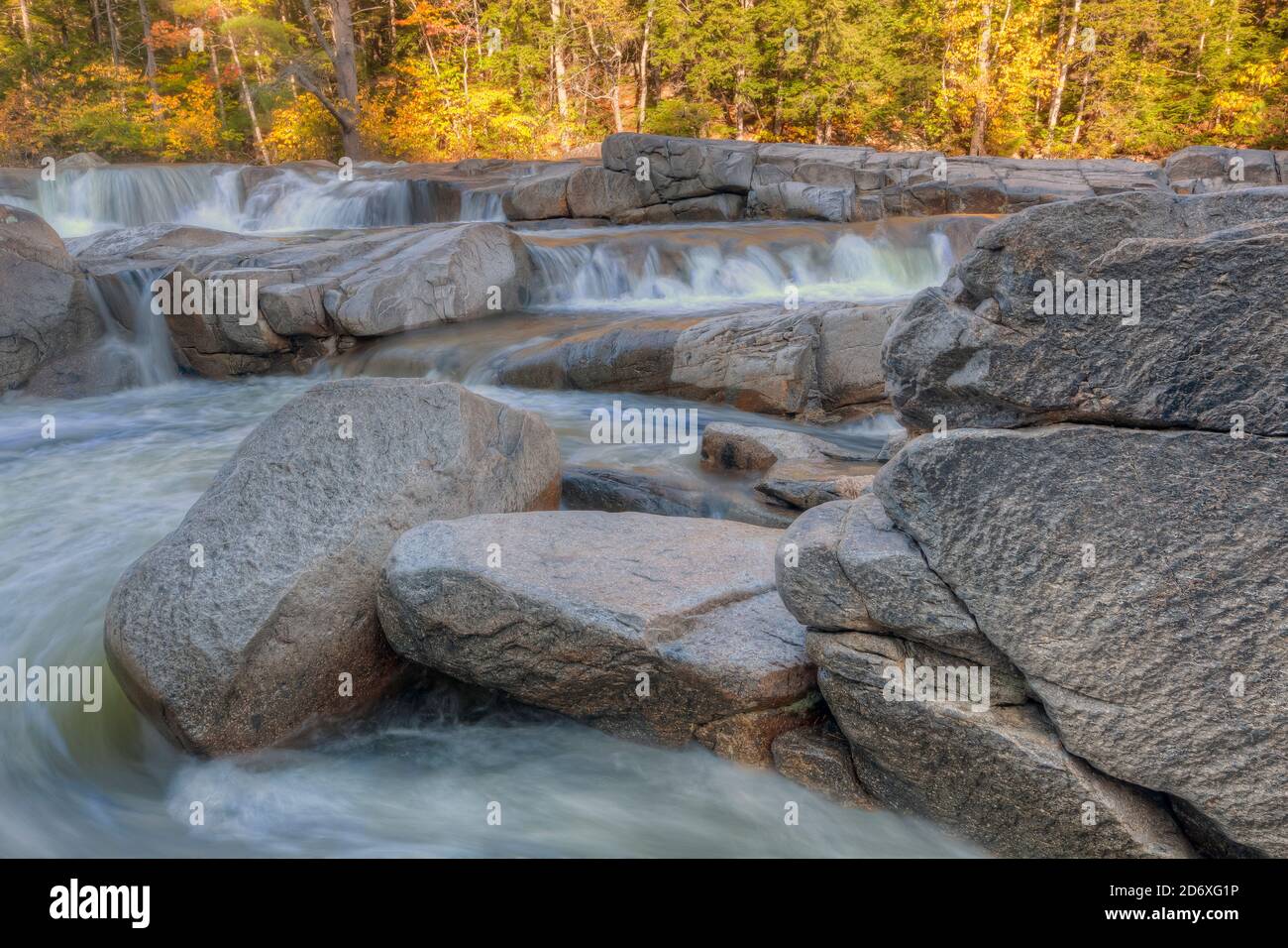 Autumn at the Swift river in New Hampshire Stock Photo - Alamy