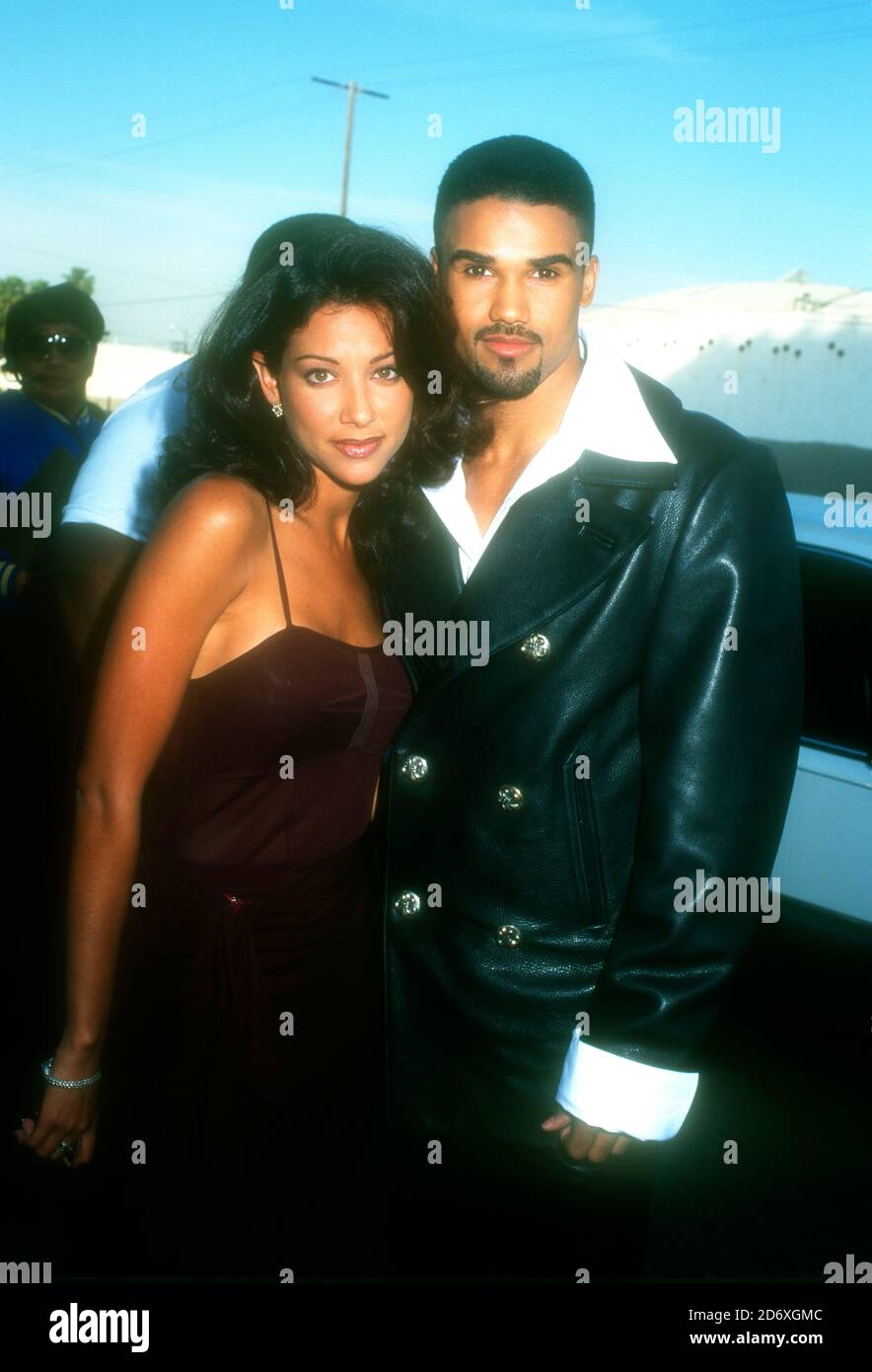 Los Angeles, California, USA 29th March 1996 Actress Idalis DeLeon and actor Shemar Moore attend ...