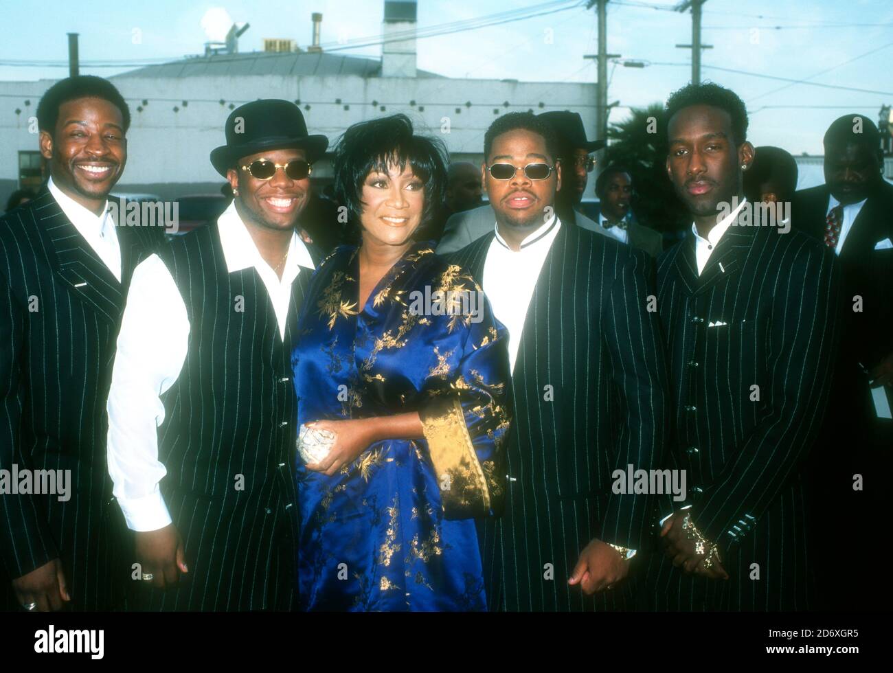 Los Angeles, California, USA 13th March 1995 Singers Michael McCary ...